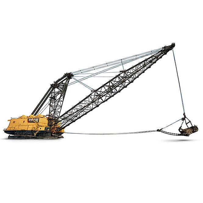 Crawler crane - 8 series - Caterpillar Global Mining - boom / for ...