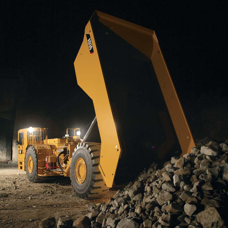 Articulated dump truck - AD30 - Caterpillar Global Mining - diesel ...