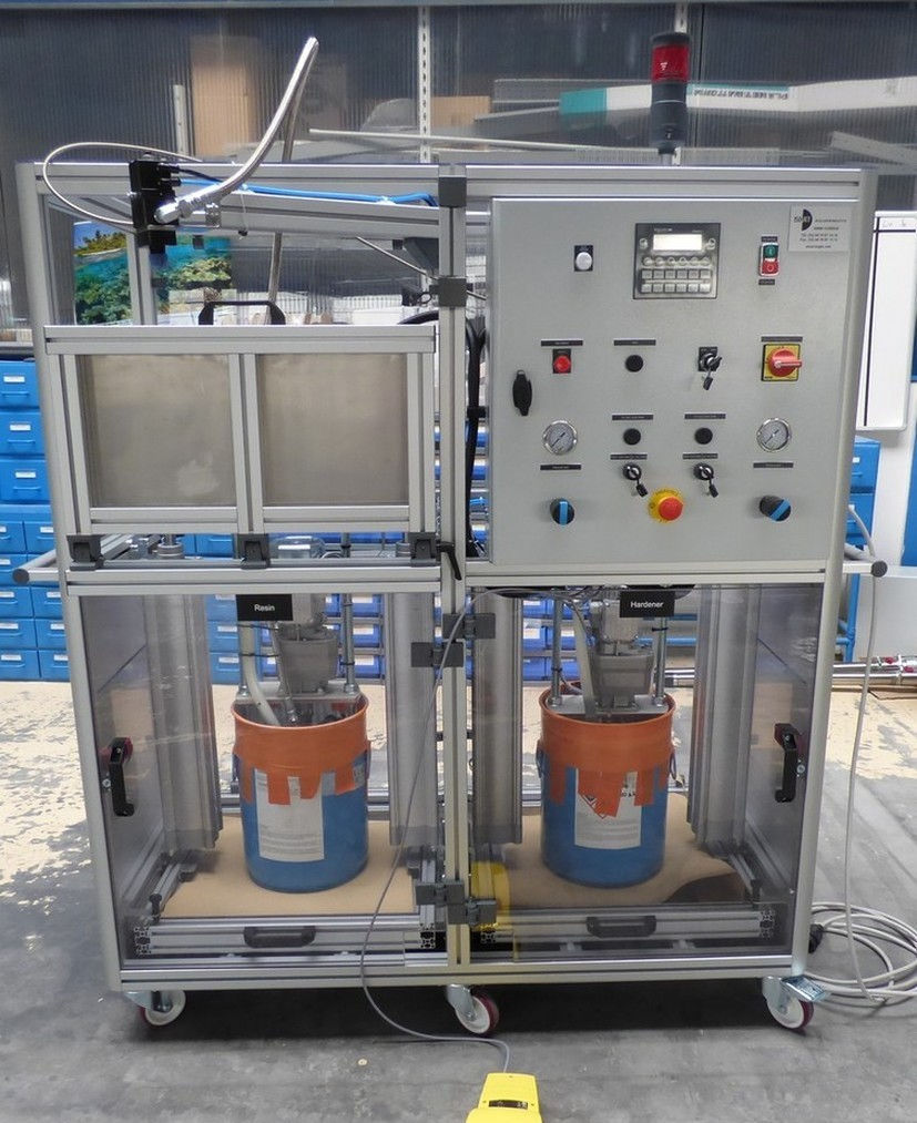Two-component resin mixer-dispenser - DPE HV - Isojet Equipments - high ...
