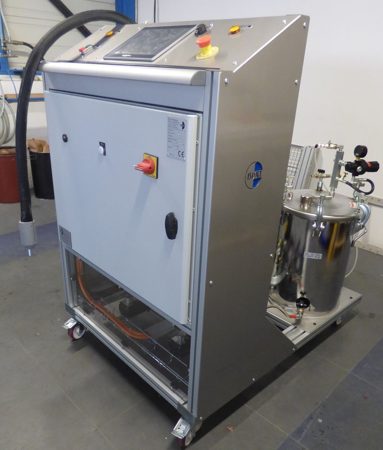 Epoxy resin mixer-dispenser - DPE INDUS - Isojet Equipments - two ...