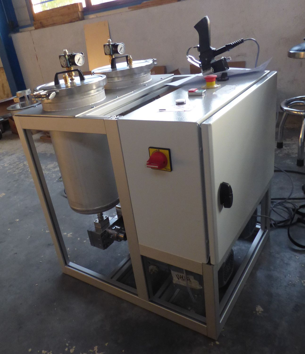 Resin mixer-dispenser - DPE eco - Isojet Equipments - epoxy resin ...