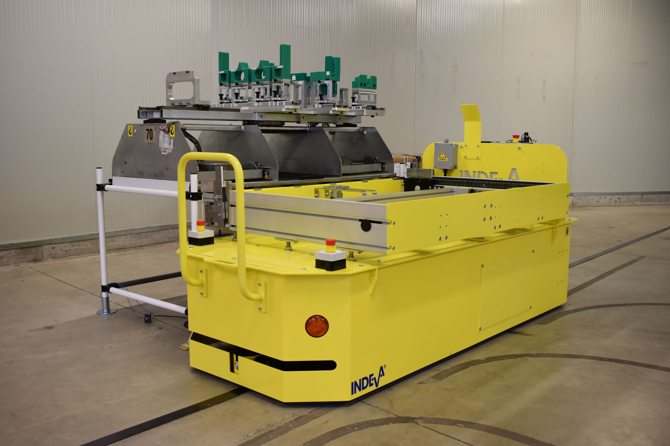 Loading AGV - INDEVA - Scaglia Indeva - unloading / for heavy loads / for warehouse