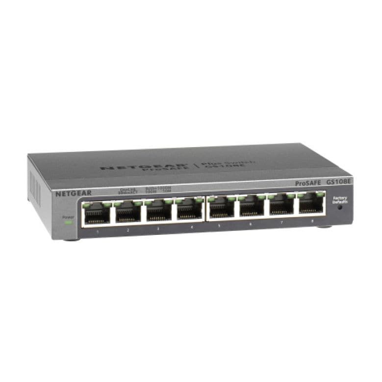 Unmanaged switch - GS108E - NETGEAR - 8 ports / 24 ports / 16 ports