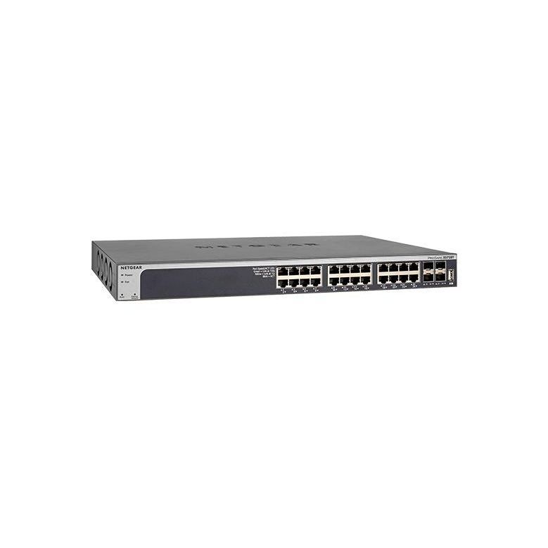 Smart ethernet switch - XS728T - NETGEAR - 24 ports / standard / SFP+