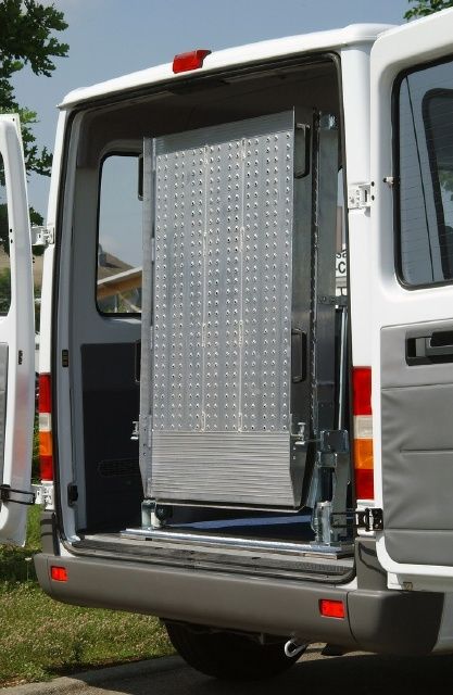 Utility vehicle loading ramp - RRD series - ALTEC - folding