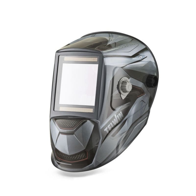 Auto-darkening welding helmet - VANTAGE GREY XXL - TELWIN - automatic ...