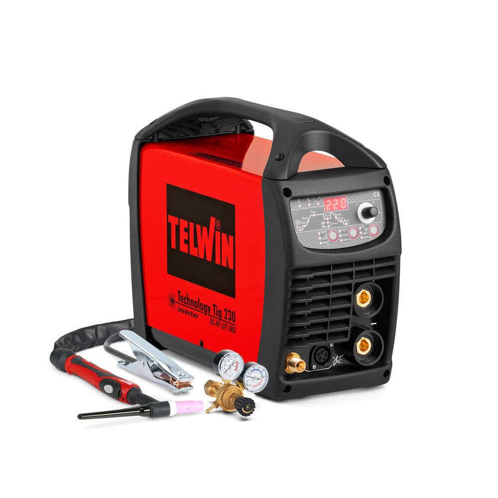 TIG welding machine - TECHNOLOGY TIG 230 DC + ACC - TELWIN - arc ...