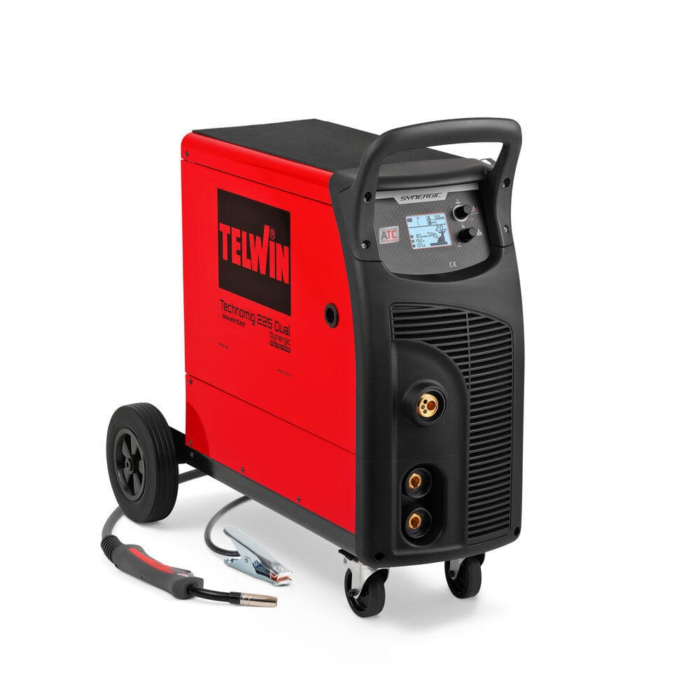 MIG welding machine - TECHNOMIG 225 DUAL SYNERGIC - TELWIN - TIG / MAG ...