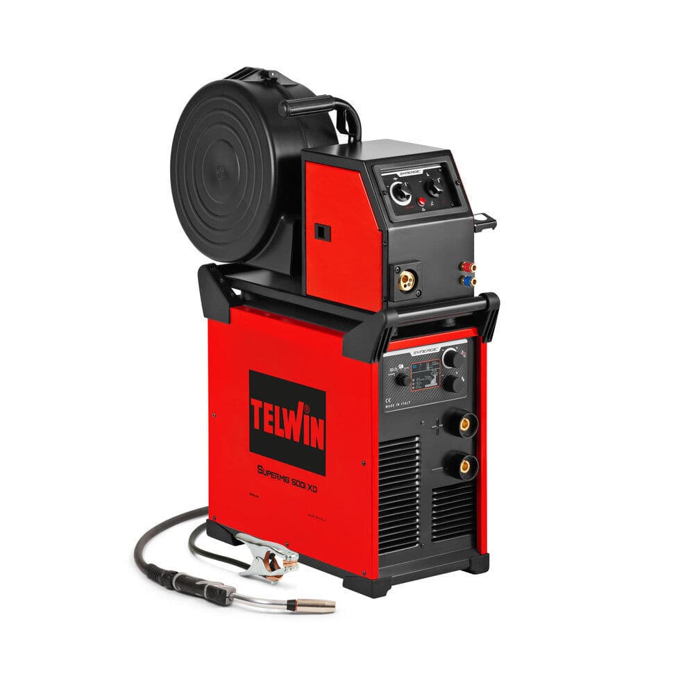 MIG welding machine - SUPERMIG 500i XD PACK - TELWIN - TIG / MAG / pulse