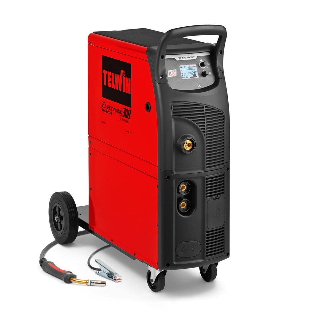 MIG welding machine - ELECTROMIG 300 SYNERGIC + ACC - TELWIN - TIG ...