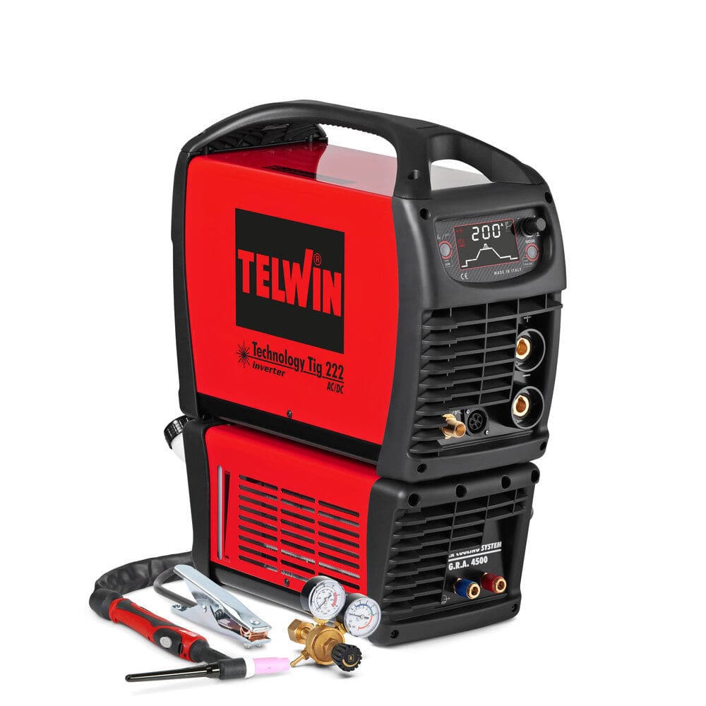 TIG welding machine - TECHNOLOGY TIG 222 AC/DC AQUA - TELWIN - arc ...