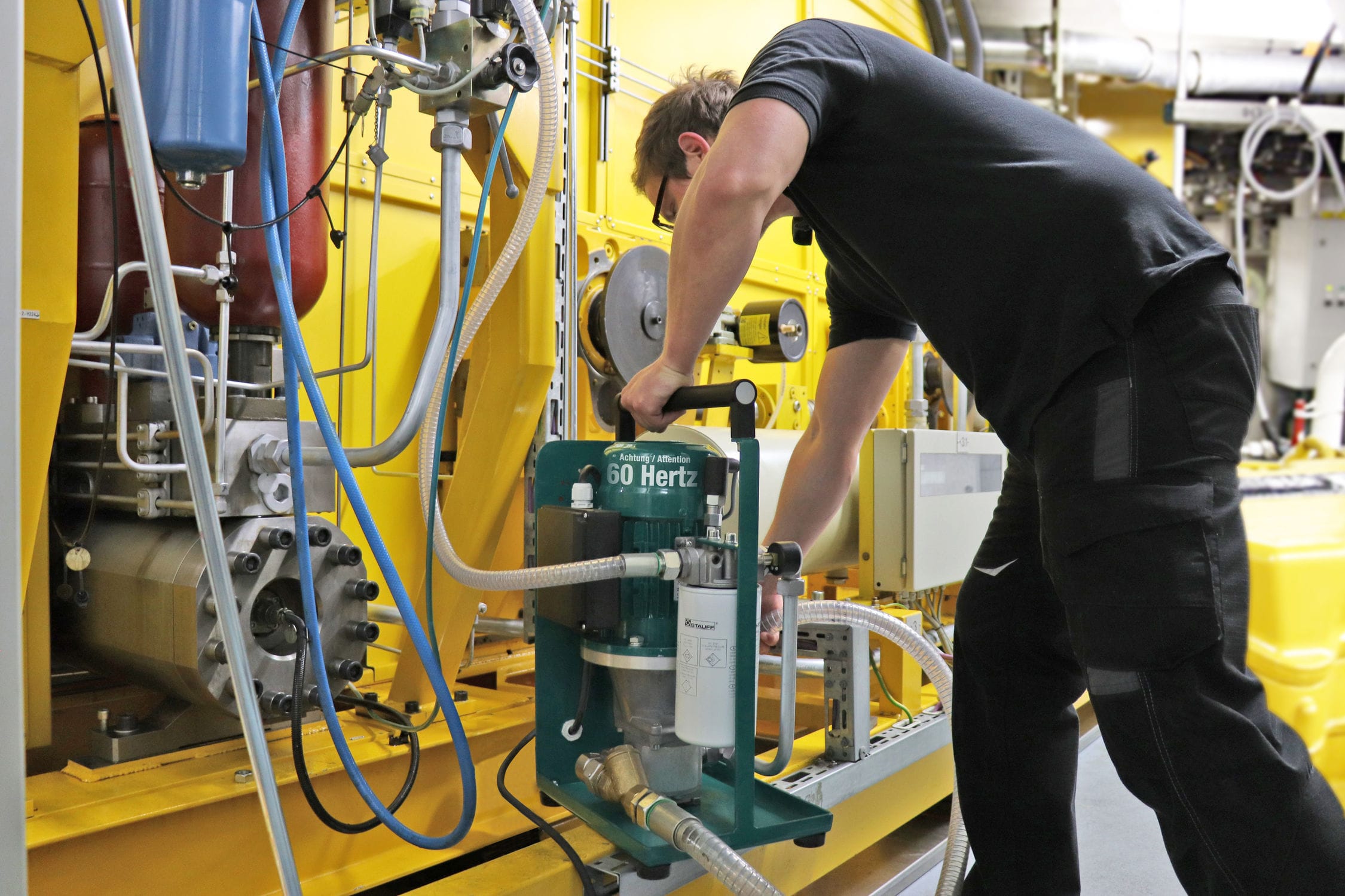 Oil filtration system - SMFS-P-015-60-Hertz - STAUFF - mobile / compact