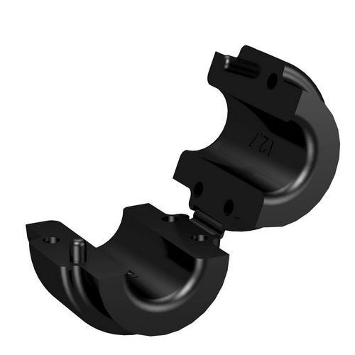 Rubber hose clamp - RI-10-4/4S-SA73 - STAUFF - screw / heavy-duty