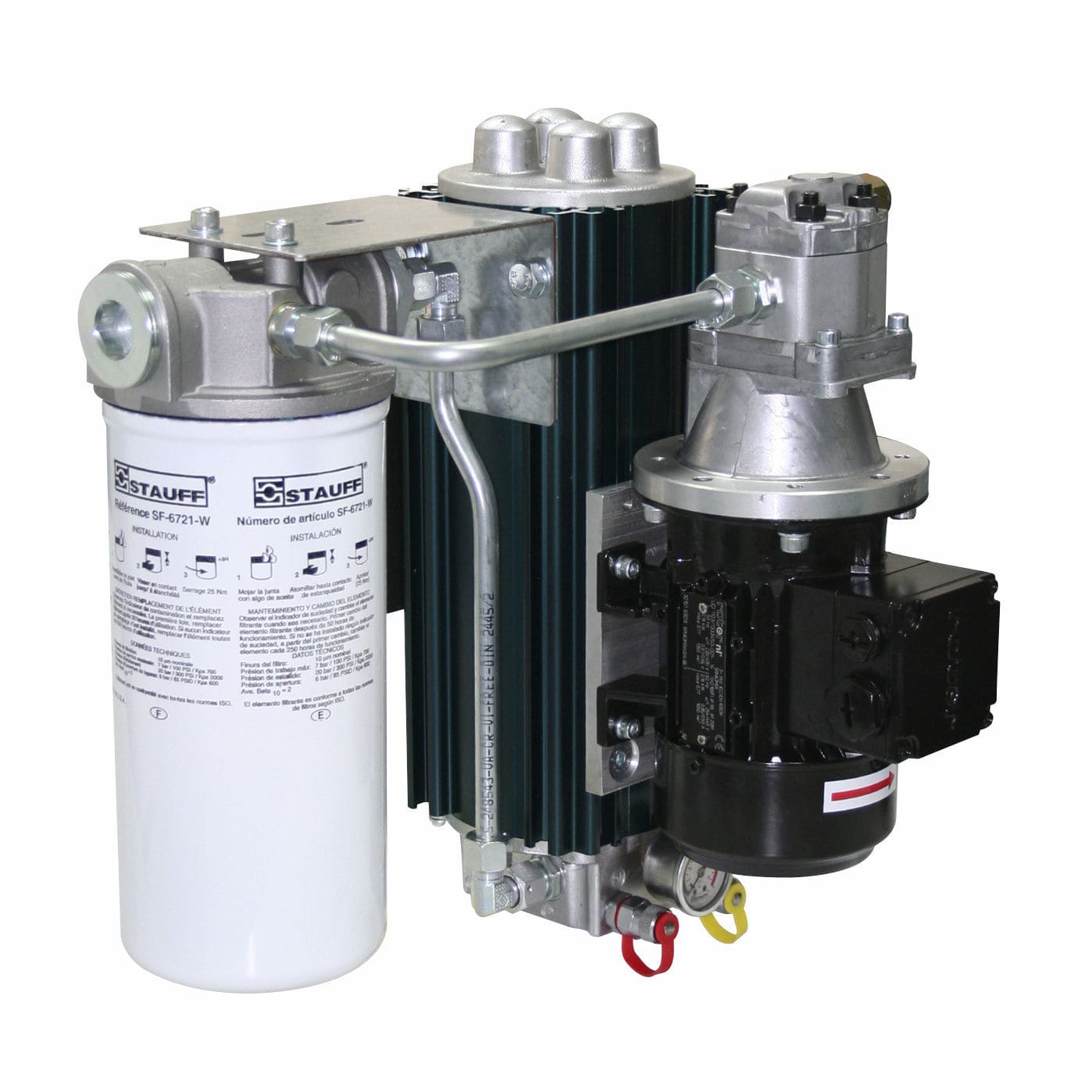 Absorption filtration unit - OLSW-1-30-H-B-A-00-V-O-A - STAUFF - oil ...