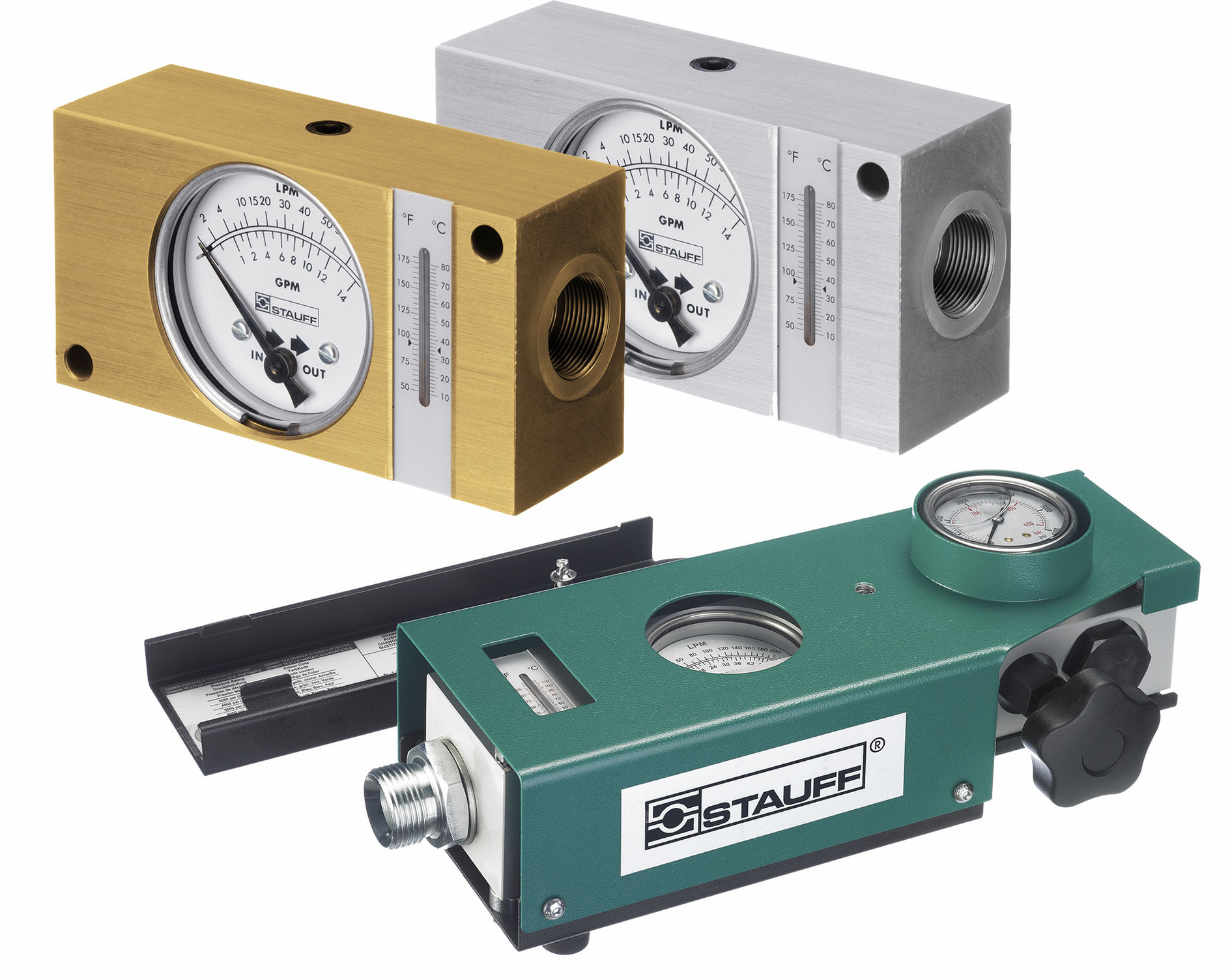 Liquid flow meter - SDM, SDMKR - STAUFF - portable / in-line / for ...