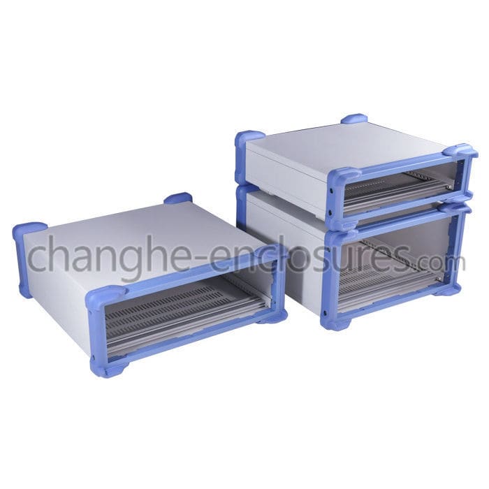 Aluminum enclosure - 01Z - CHANGHE - desktop / portable / rectangular
