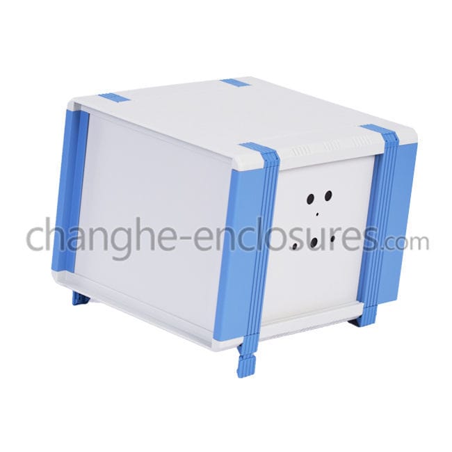 Desktop enclosure - 02A-1 series - CHANGHE - rectangular / aluminum / ABS