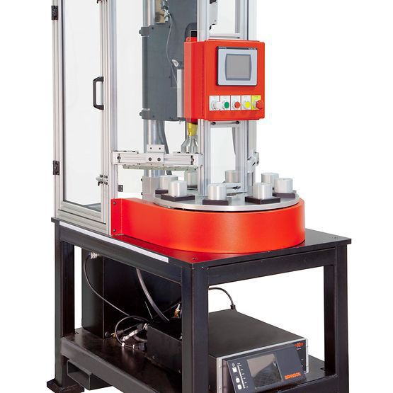 Ultrasonic sealer - Series 40 - Branson Ultrasonics - laser / semi-automatic / pneumatic