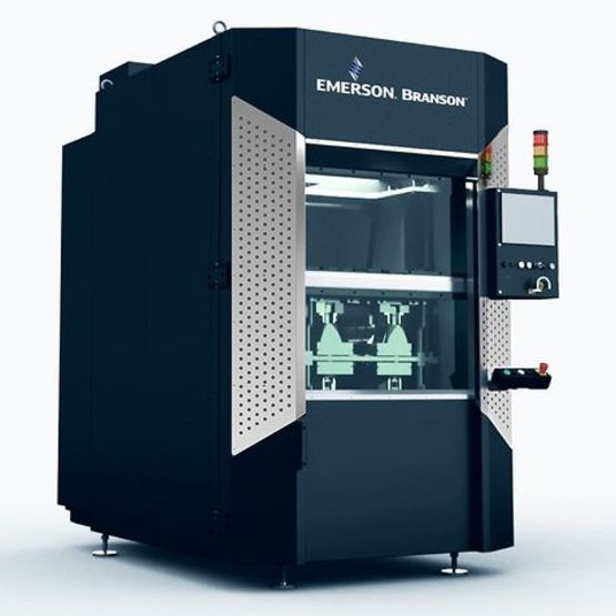 Infrared welding machine - GIX 1.5 - Branson Ultrasonics - PLC-controlled / standalone