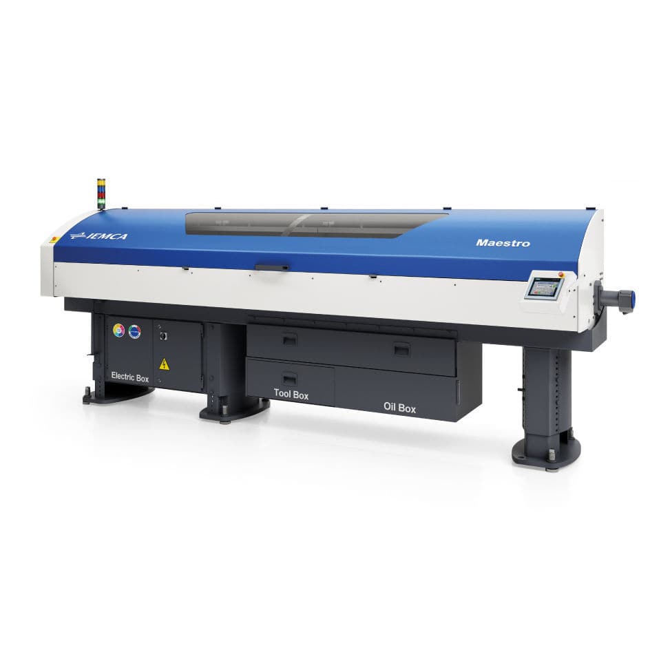 Automatic bar feeder - MAESTRO 100 - IEMCA - for round bars / for ...