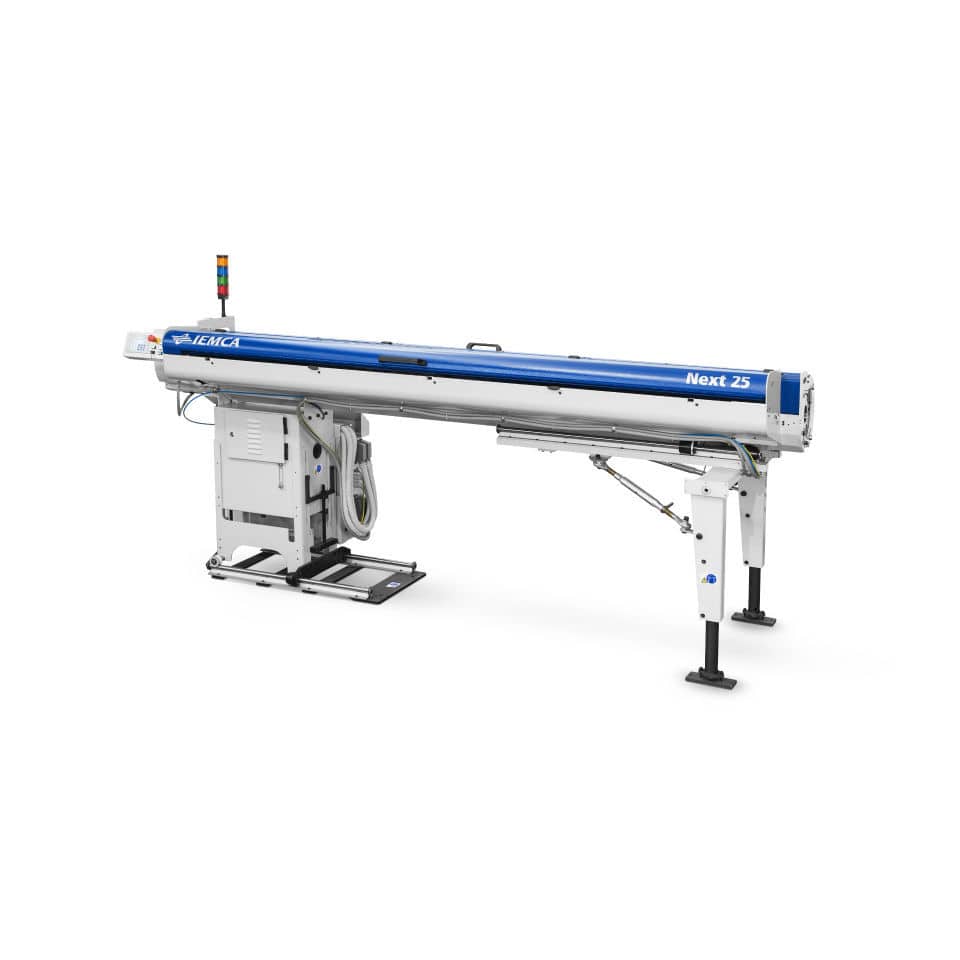 Multi-spindle lathe bar feeder - NEXT 25 - IEMCA - for round bars / for ...