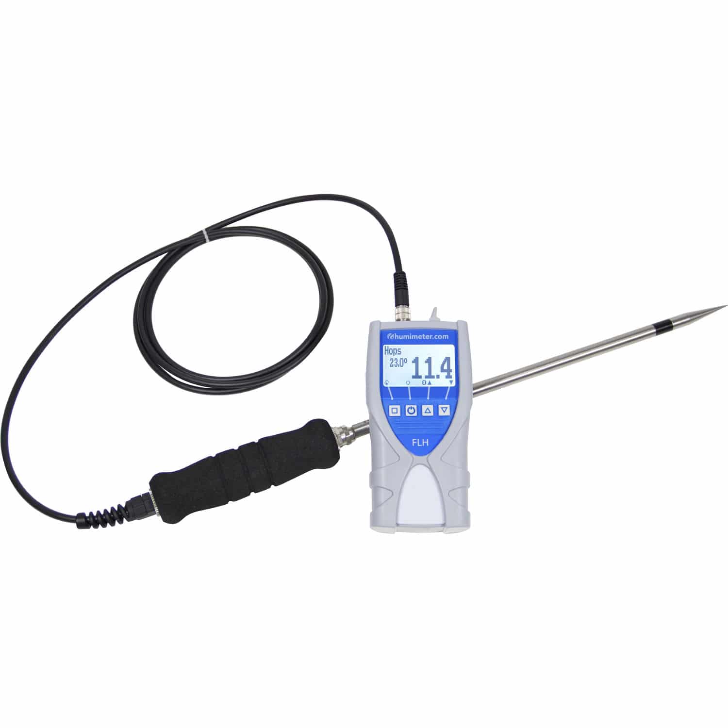 Solids moisture meter - FLH - Messtechnik Schaller - by resistivity ...