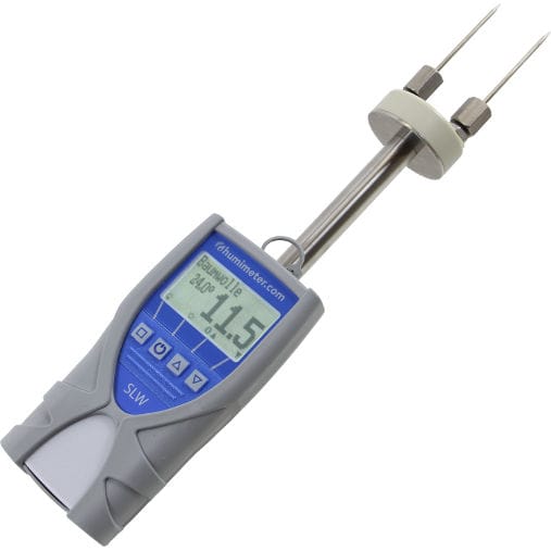 Textile moisture meter - SLW - Messtechnik Schaller - pin / with ...