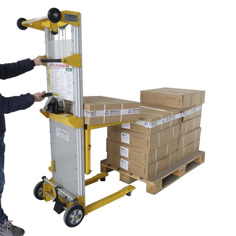 Manual mini stacker truck - ARG W181 - Ferplast - walk-behind / carton ...