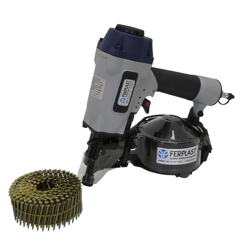 Pneumatic nail gun - CNW 21 - Ferplast - for wood / finishing