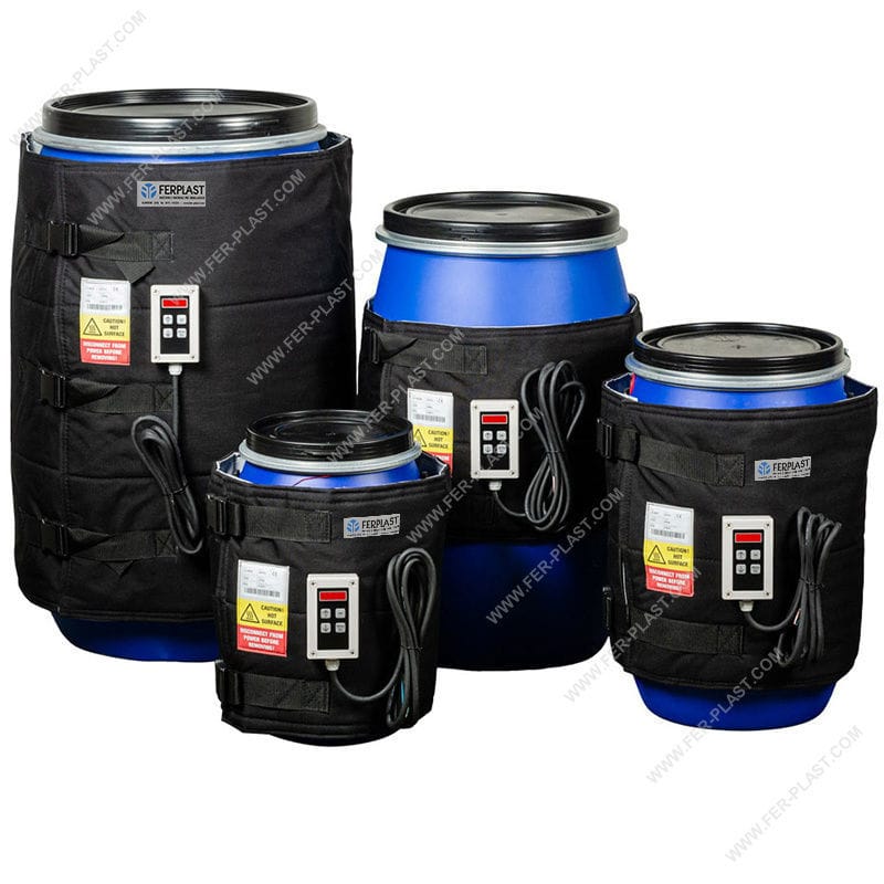 Jacket drum heater - FPJACK P series - Ferplast - for chemicals / oil ...