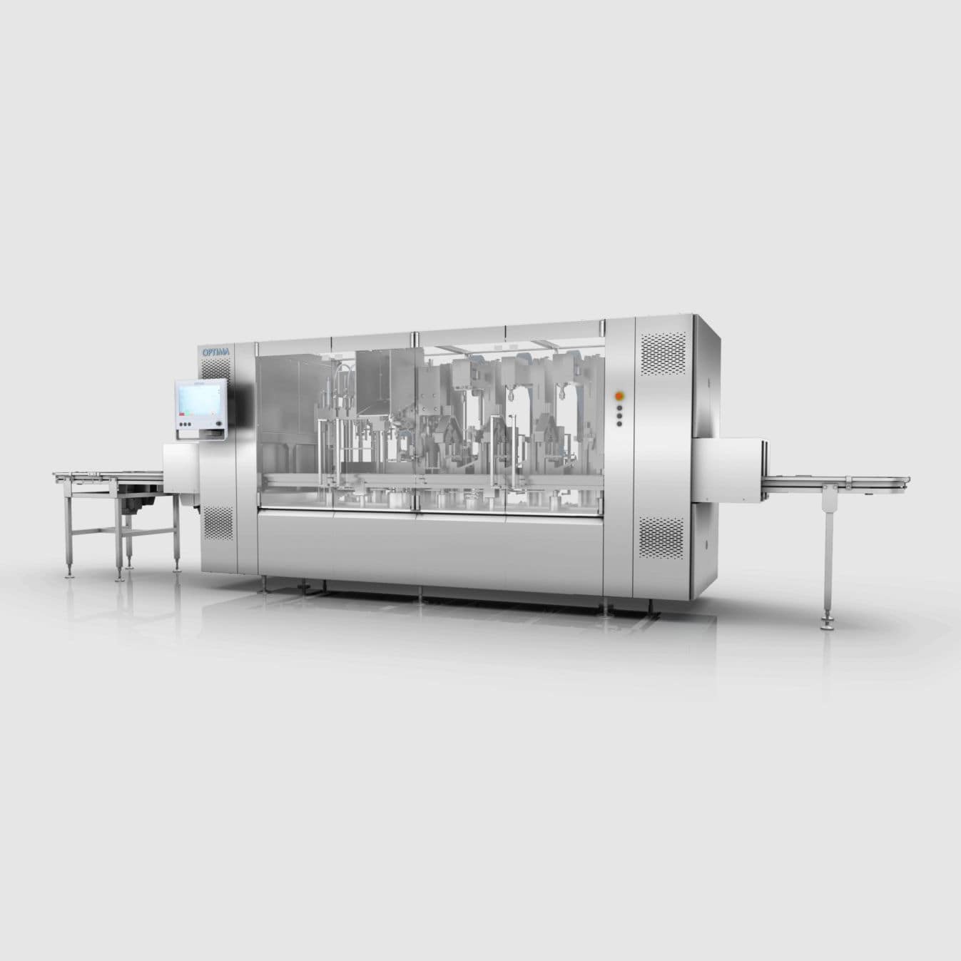 Bottle filling and closing machine - Moduline Smart - OPTIMA packaging ...