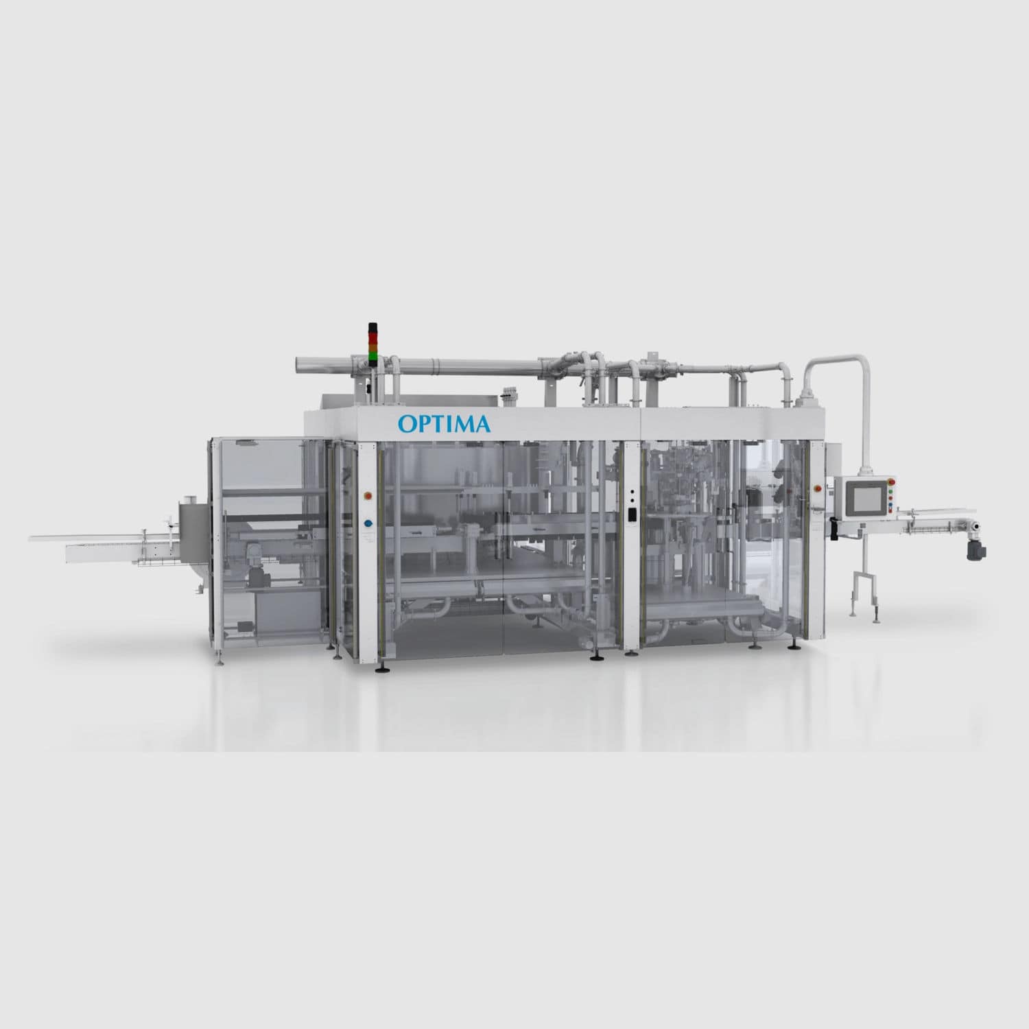 Compact packaging machine - EGS - OPTIMA packaging group GmbH - for ...