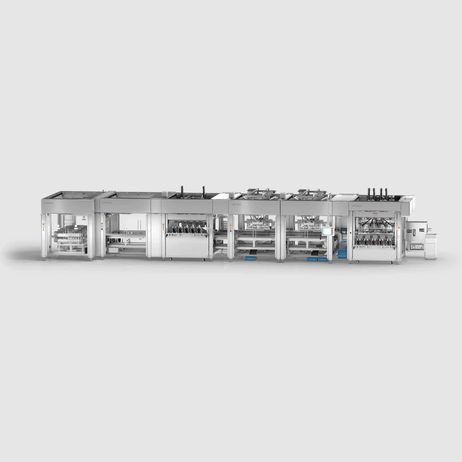 Horizontal cartoner - CBF - OPTIMA packaging group GmbH - for the food ...