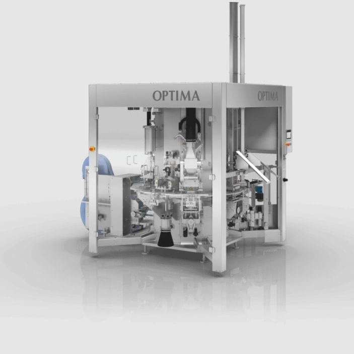 Rotary filler - CFR - OPTIMA packaging group GmbH - cup / capsule / for ...