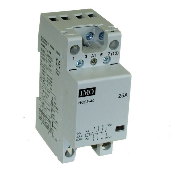 Modular contactor - HC25-0424 - IMO Precision Controls Limited - motor / electromagnetic / 4-pole