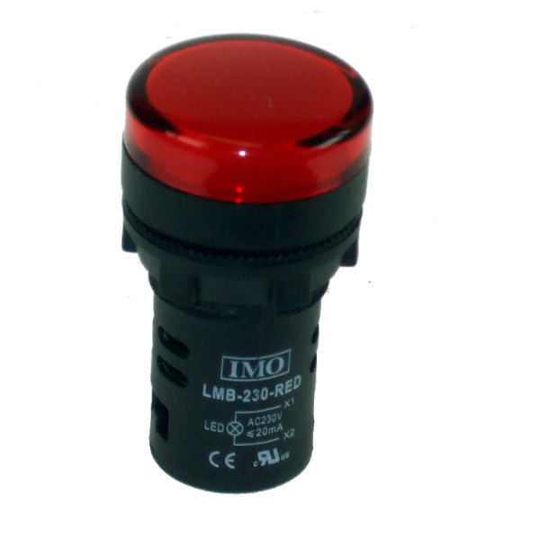 Steady pilot light - LMB-24-RED - IMO Precision Controls Limited - LED ...