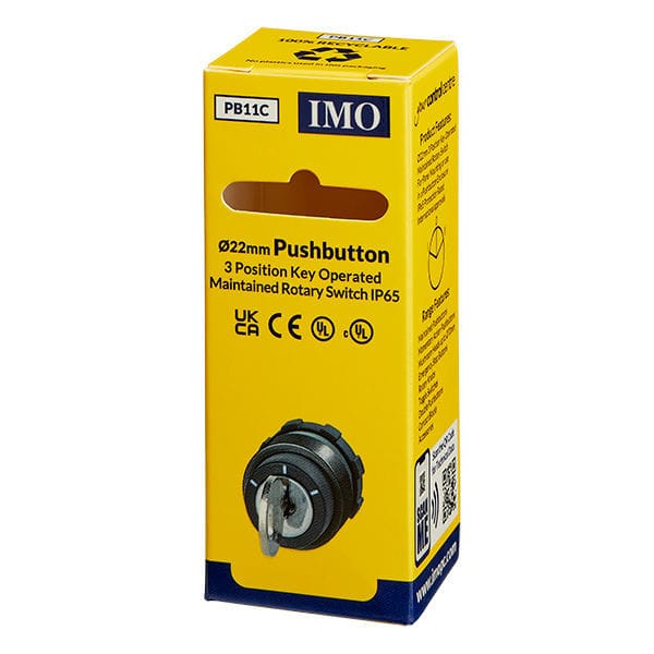 Key lock push-button switch - PB11C - IMO Precision Controls Limited ...