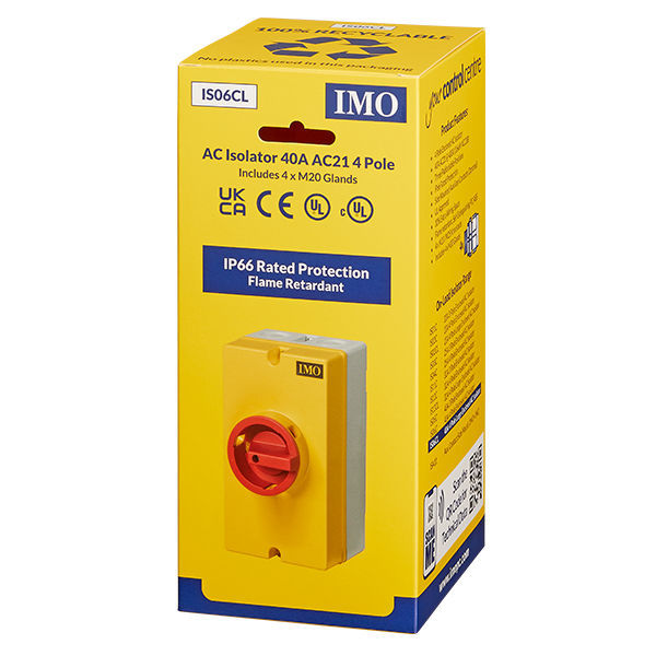 Manual isolator switch - IS06CL - IMO Precision Controls Limited - low ...
