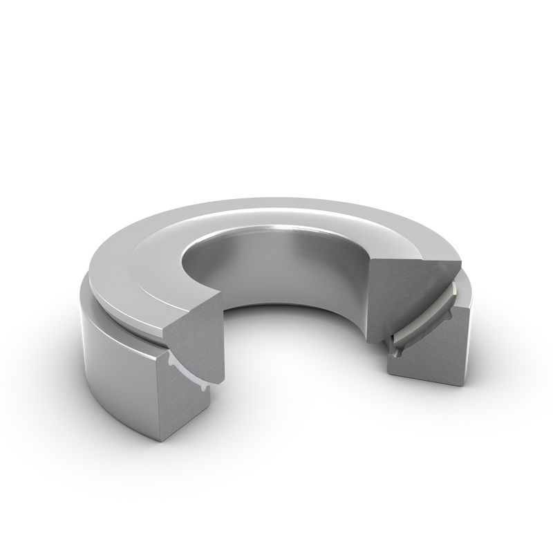 Axial plain bearing - GX series - SKF - radial / spherical / steel