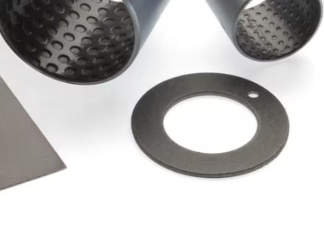 Thrust washer - PCMW series - SKF - round / POM / PTFE