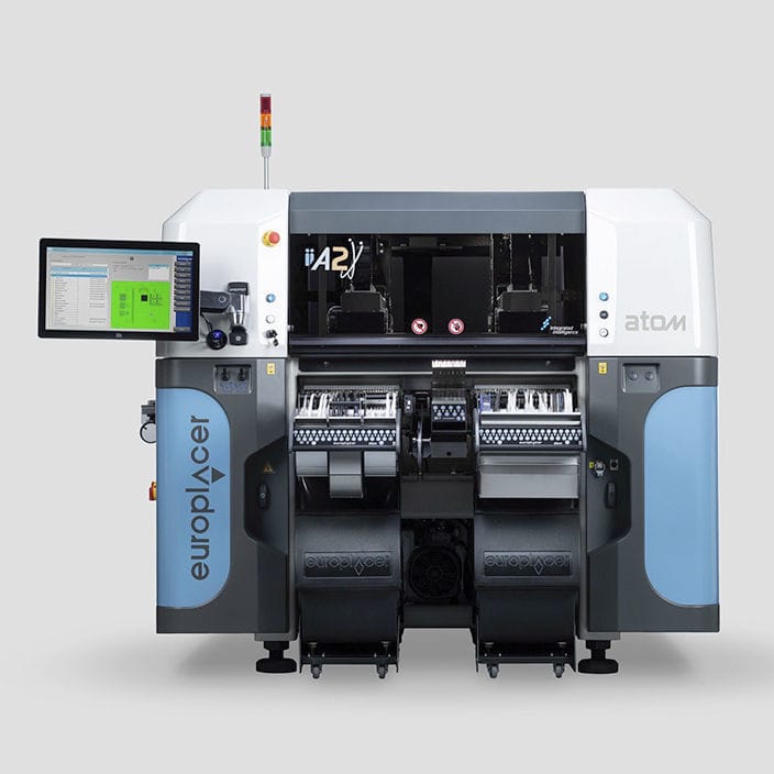 SMT pick-and-place machine - ii-A2 - Europlacer - modular / high-speed ...