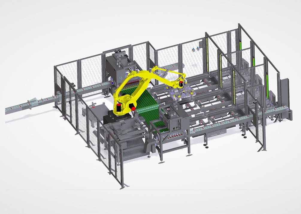 Automatic rack loader/unloader - iXAPACK GLOBAL - cheese / for ...
