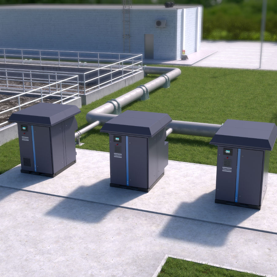 Air blower - ZS (VSD⁺) - Atlas Copco Compressors - rotary / screw ...