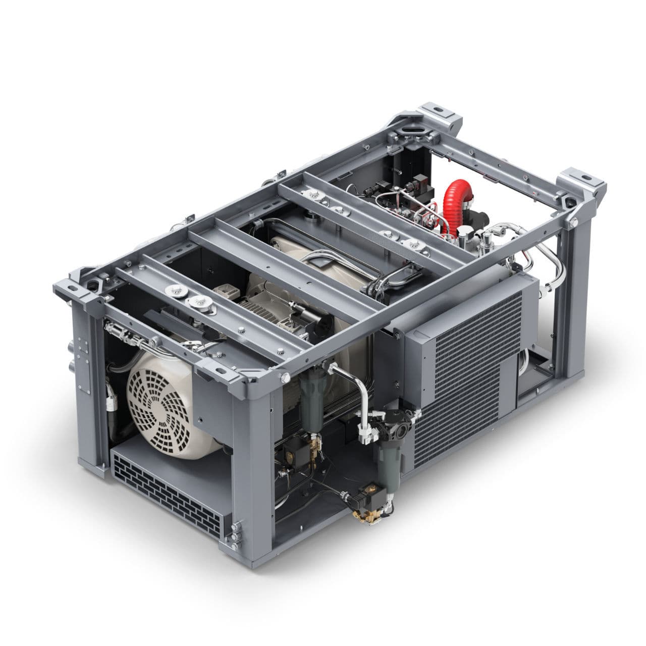 Screw compressor - GAR series - Atlas Copco Compressors - air / diesel ...