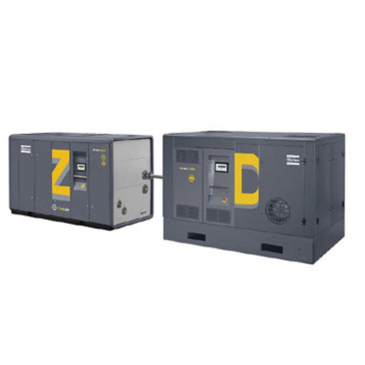 Hybrid compressor - ZD (VSD) - Atlas Copco Compressors - air / nitrogen ...