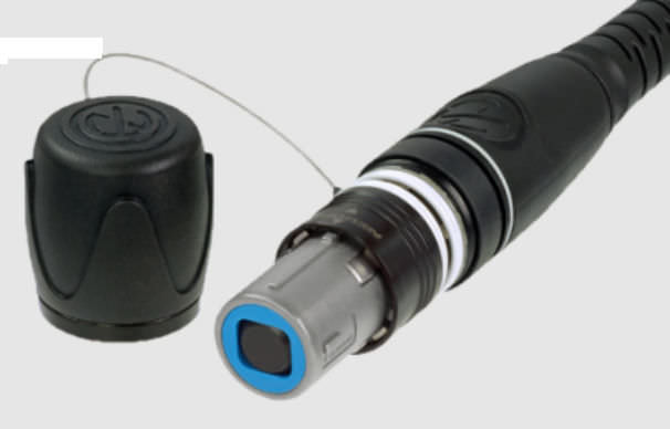 Optical connector - opticalCON QUAD - Neutrik - data / fiber optics / LC