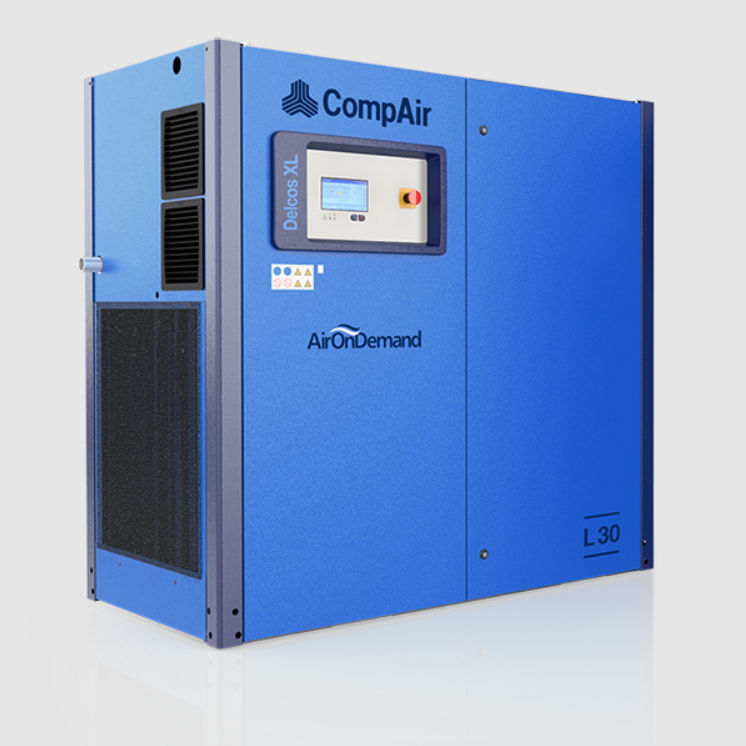 Screw compressor - L series - COMPAIR - air / electrically-powered ...