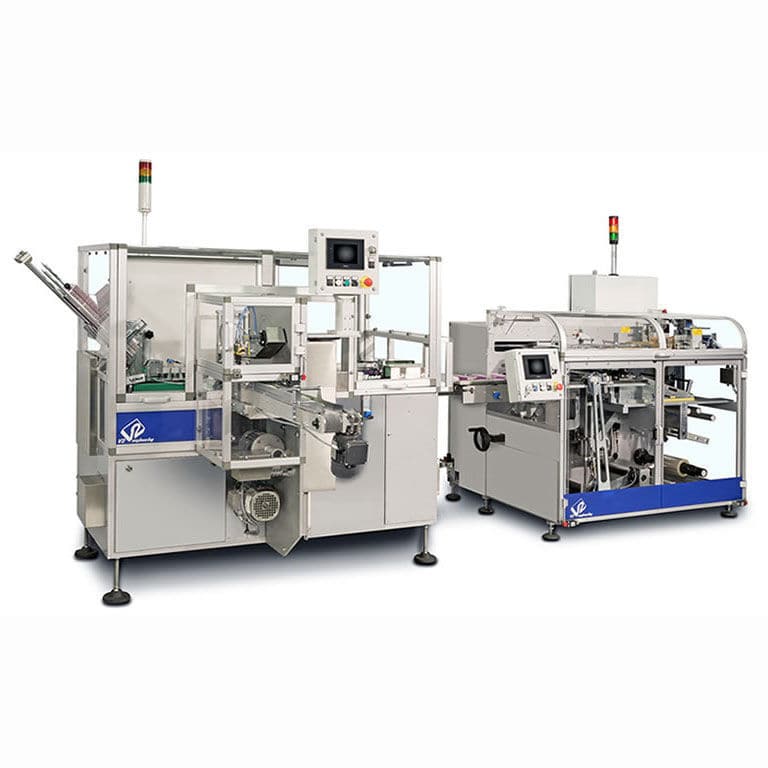 Bottle packaging line - V2 Engineering - for tubes