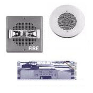 Strobe beacon - E Series - Fire-Lite Alarms - LED / with audio signal