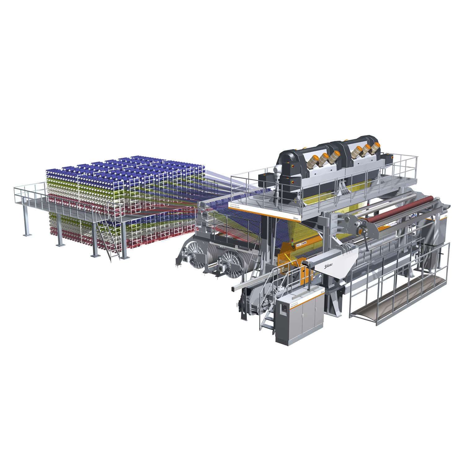 Carpet weaving machine - ALPHA 500 SINGLELOOP - Staubli Textile